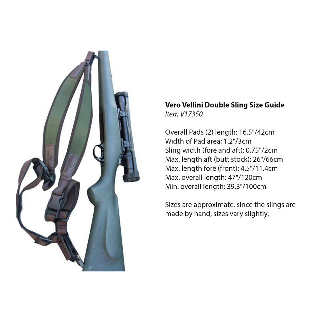 Vero Vellini Double Sling – Vero Vellini Gun Slings & Straps