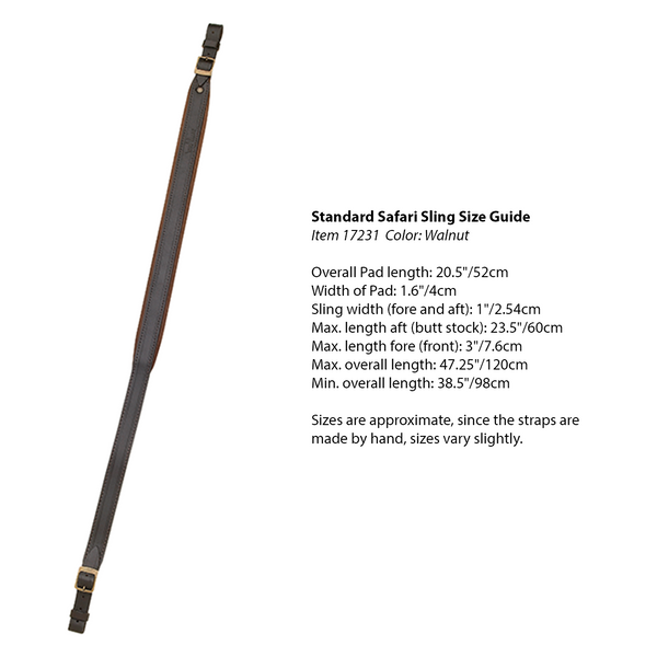 Standard Width Safari Sling – Vero Vellini Gun Slings & Straps
